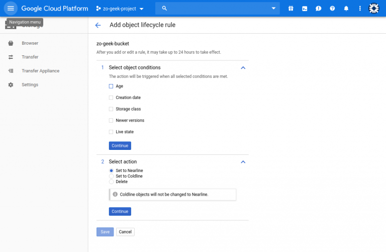 How To Create A Bucket And Manage Its Lifecycle In GCP - aster.cloud