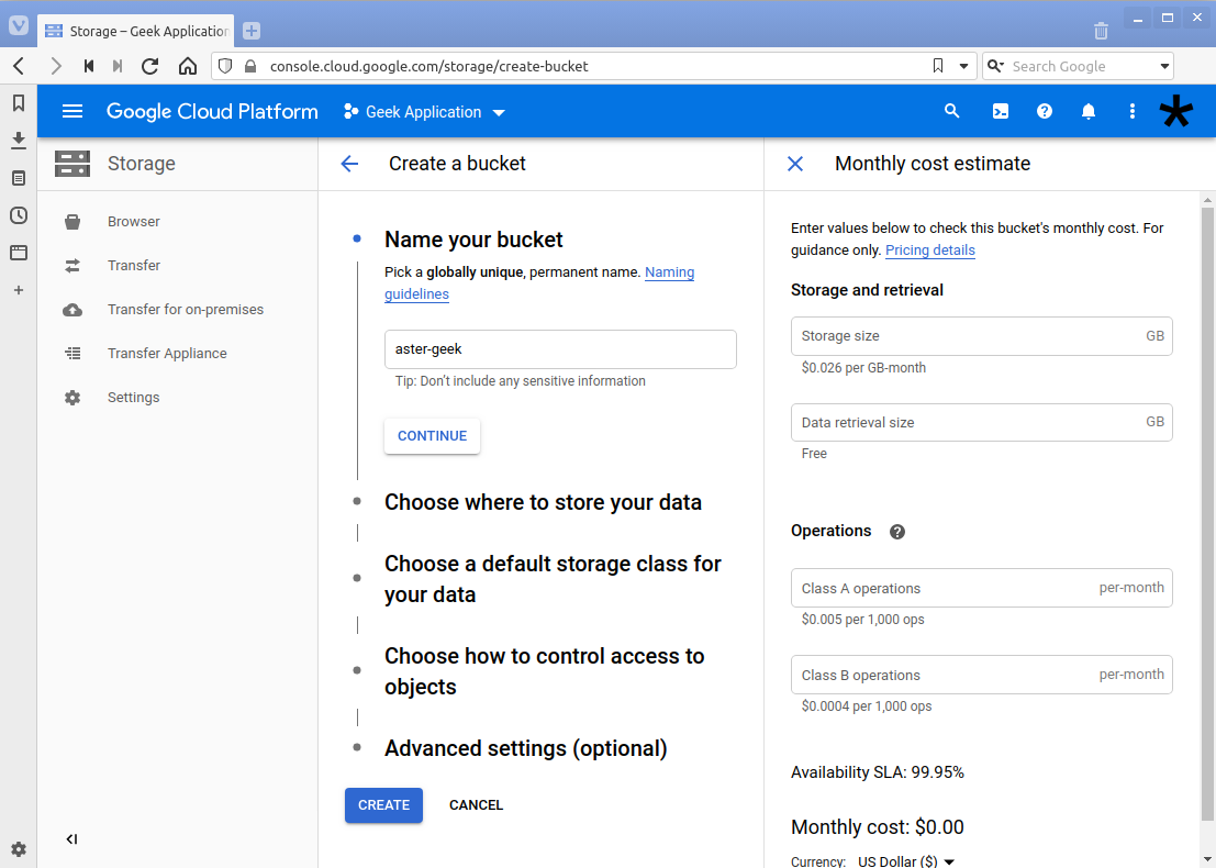 GCP Cloud Storage: How To Create A Bucket And Upload Objects - aster.cloud