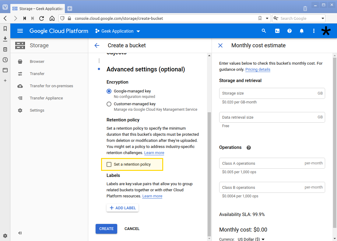 GCP Cloud Storage: How To Create A Bucket And Upload Objects - aster.cloud