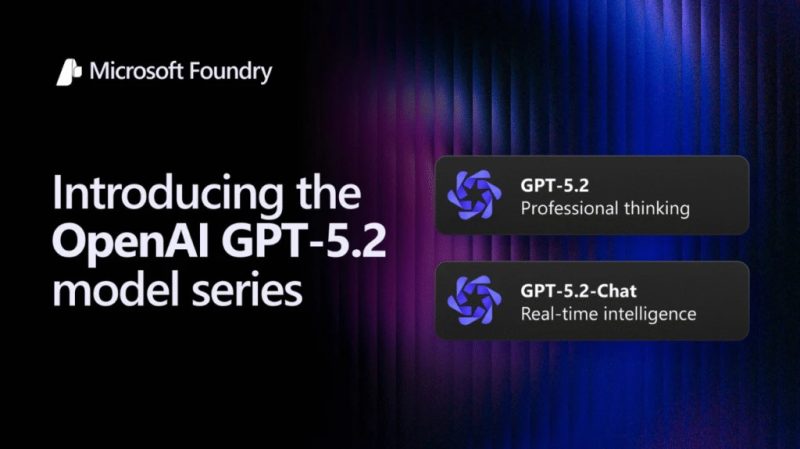 Introducing GPT-5.2 in Microsoft Foundry: The new standard for ...